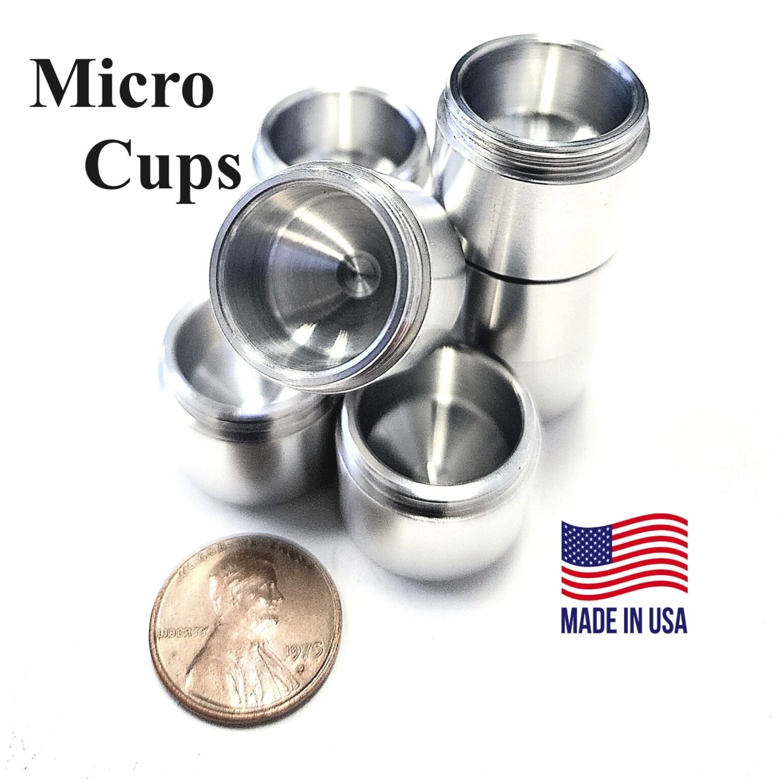 8 Micro Sized Solvent Trap Cups – Pro